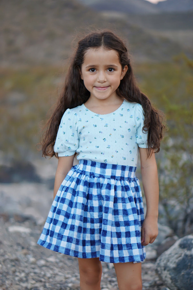 Apple Berry Tee Skirt FREE PDF Sewing Pattern Peony Patterns