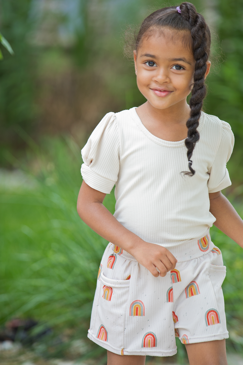 Thyme Shorts with FREE Thistle Tee PDF Sewing Pattern – Peony Patterns