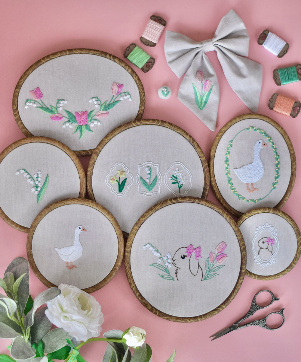 Crocus PDF Hand Embroidery Pattern – Peony Patterns