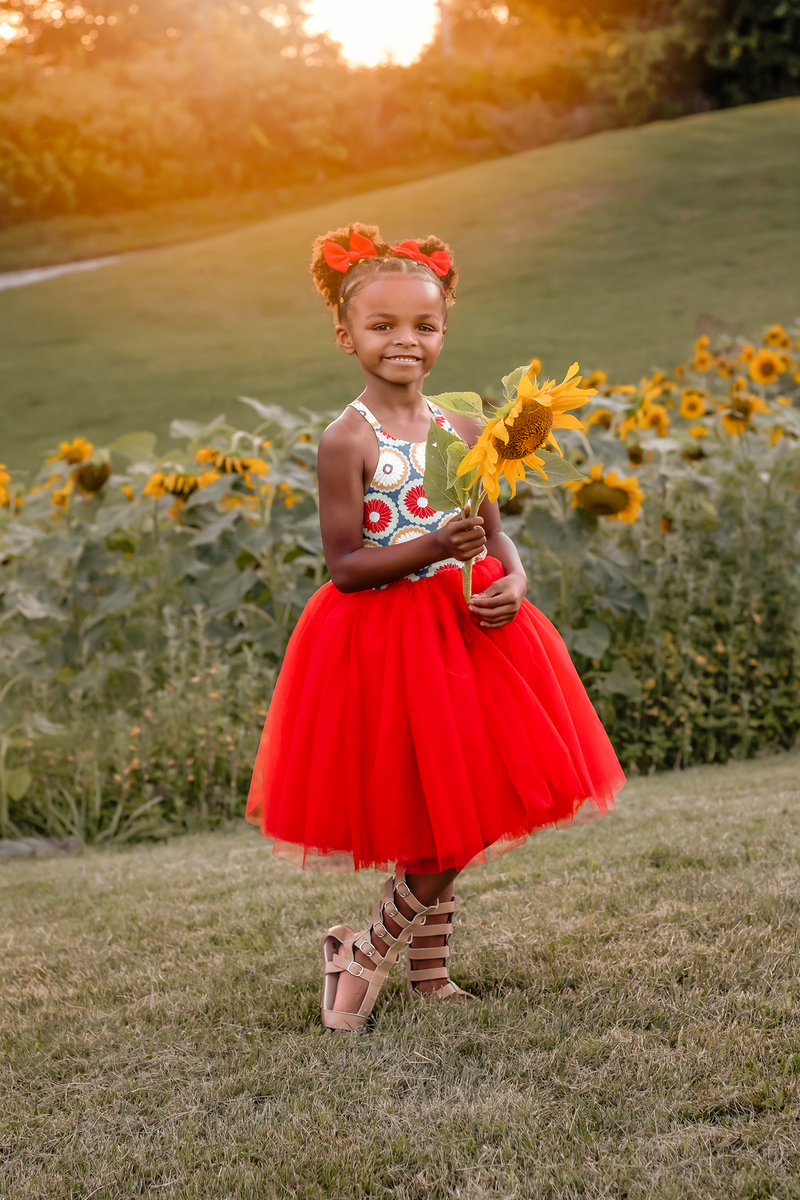 Mimosa Child Dress PDF Sewing Pattern – Peony Patterns
