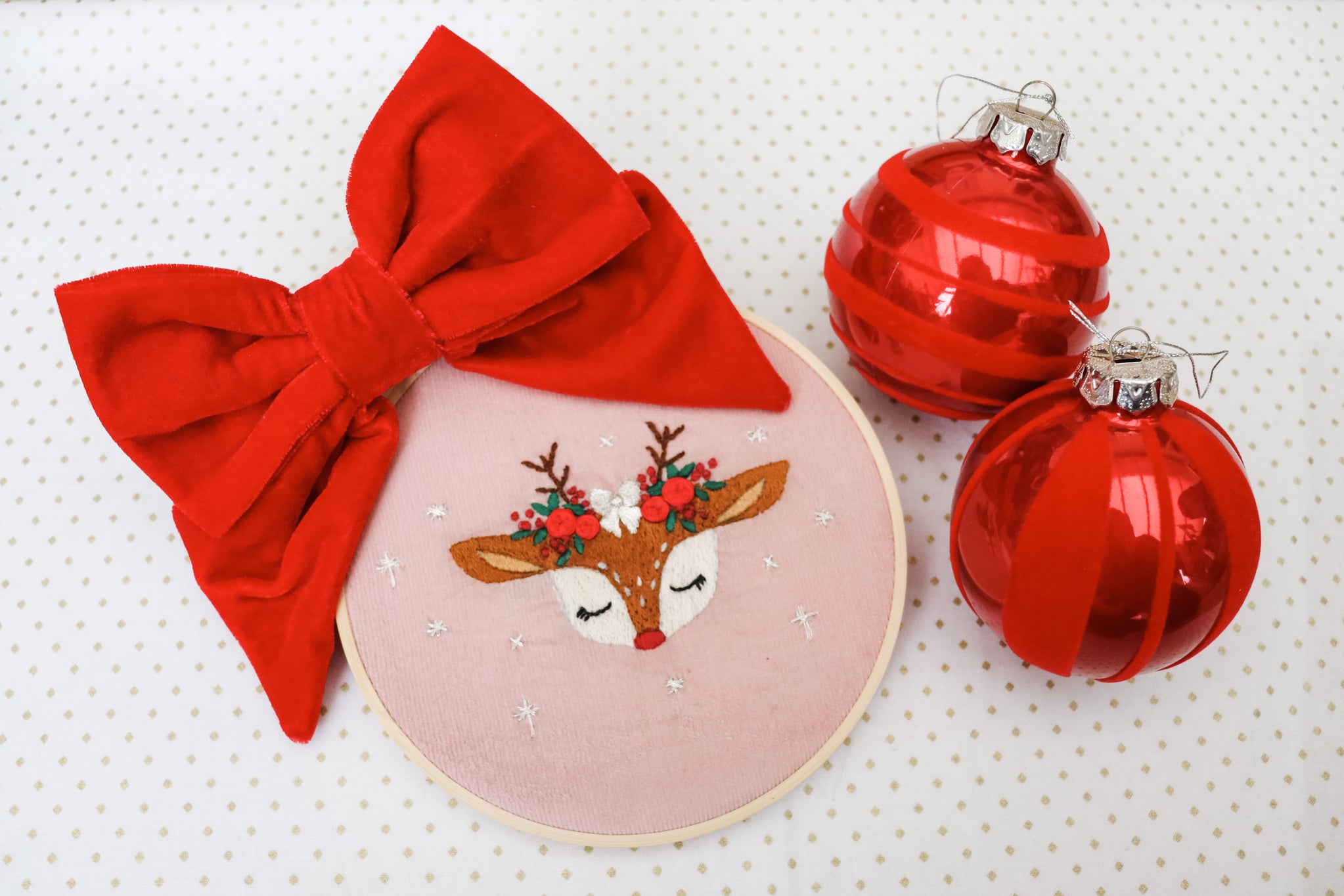 Winterberry PDF Hand Embroidery Pattern – Peony Patterns